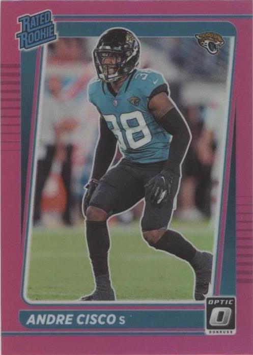 2021 Panini Donruss Optic - Rated Rookie Andre Cisco #278 Pink Prizm ...