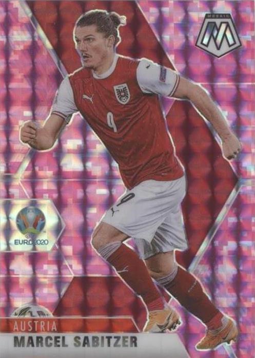 2021 Panini Mosaic UEFA Euro 2020 - Marcel Sabitzer #2 Camo Pink Mosaic Prizm for sale online | eBay