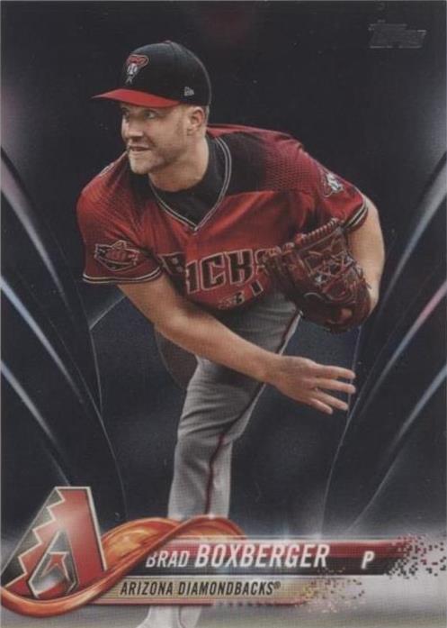 2018 Topps Update Series - Black #US16 Brad Boxberger /67 for sale ...