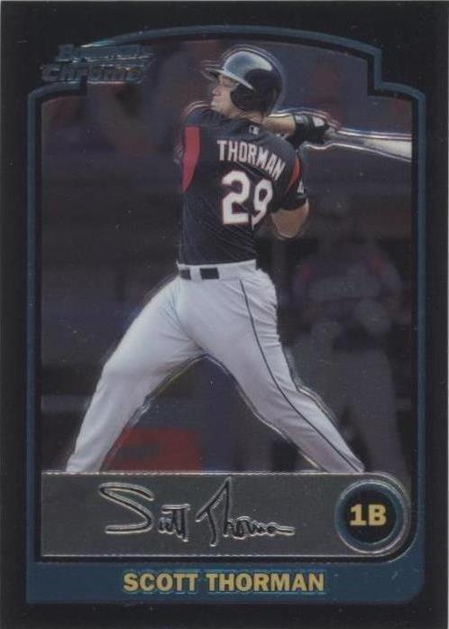 2003 Bowman Draft Picks & Prospects - Scott Thorman #BDP160 Chrome for ...
