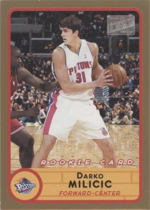 2003-04 Bazooka - Gold facing forward #275 Darko Milicic (RC) for sale ...
