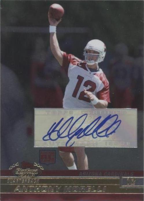 2008 Topps Stadium Club - Anthony Morelli #170 Gold Rookie Autographs ...
