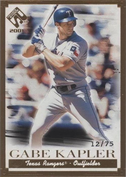 2001 Pacific Private Stock - Gold Portraits #117 Gabe Kapler /75 for sale online | eBay