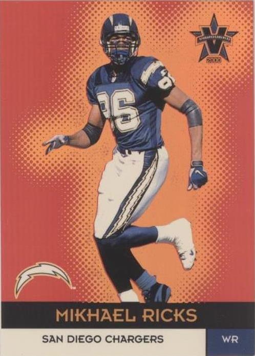 2000 Pacific Vanguard - Mikhael Ricks #54 Gold /122 for sale online | eBay