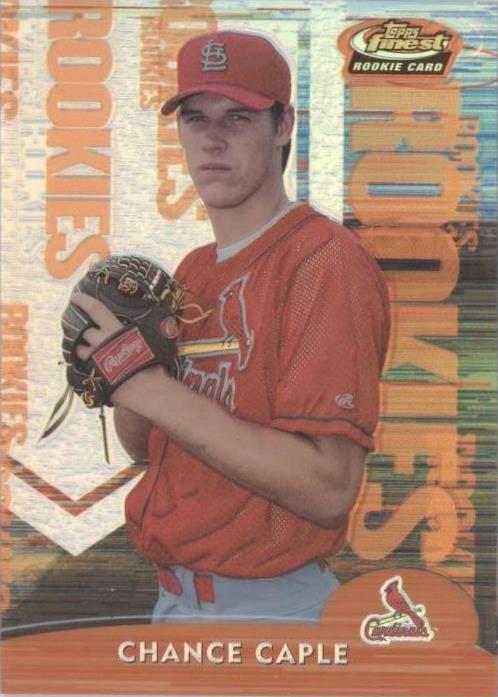 2000 Topps Finest - Refractor #114 Chance Caple /500 (RC) for sale ...
