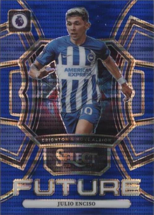 2023-24 Panini Select Premier League - Select Future Julio Enciso #6 Blue Pulsar Prizm for sale ...