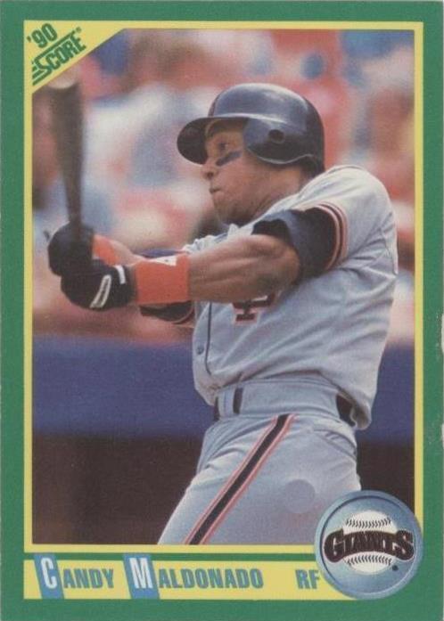 1990 Score - Candy Maldonado #138 for sale online | eBay