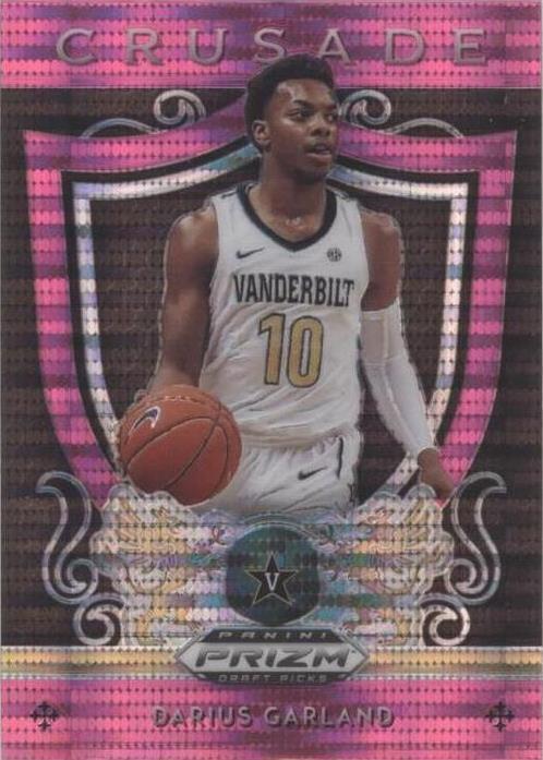 2019-20 Panini Prizm Draft Picks - Crusade Darius Garland #23 Pink ...