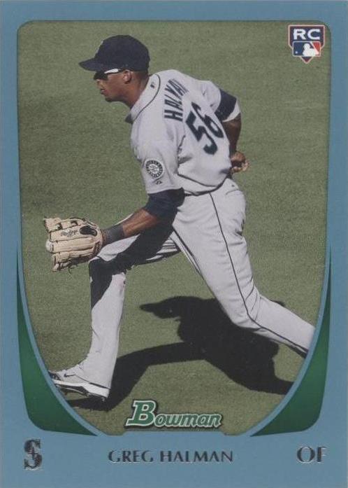 2011 Bowman - Greg Halman #198 Blue /500 (RC) for sale online | eBay