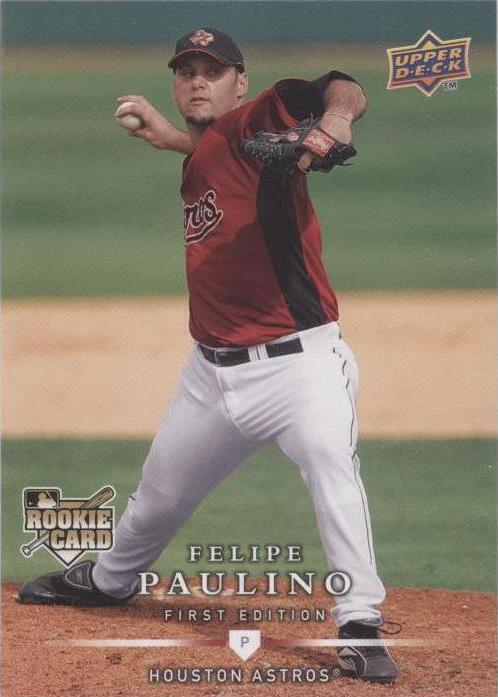 2008 Upper Deck First Edition - Felipe Paulino #286 (RC) for sale ...
