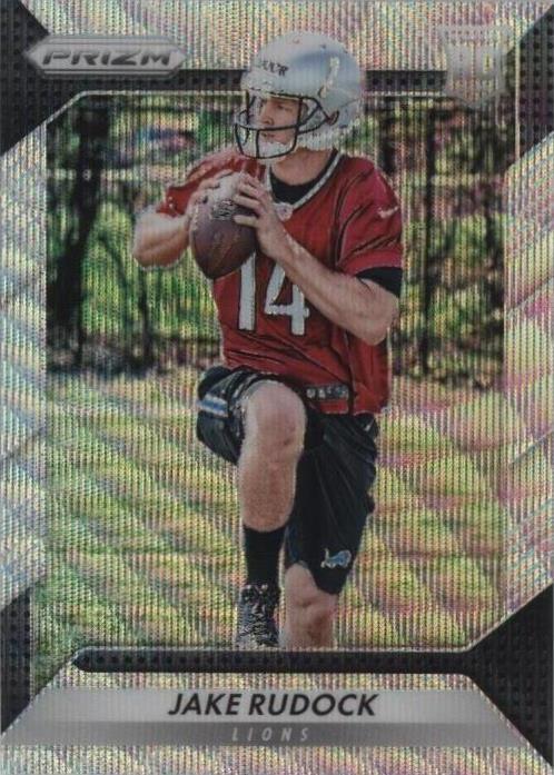 2016 Panini Prizm - Rookie Jake Rudock #277 Blue Wave Prizm /149 (RC ...