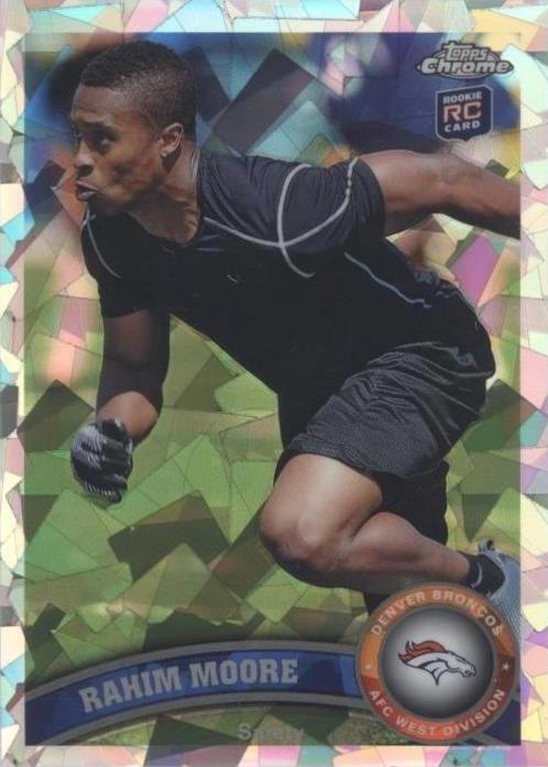 2011 Topps Chrome - Rahim Moore #44 Crystal Atomic Refractor /139 (RC ...