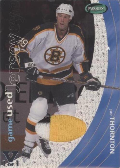 2001-02 In the Game Parkhurst - Game Used Jersey ITG Vault Silver #PJ ...