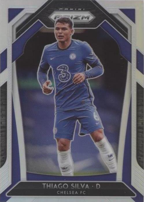 2020-21 Panini Prizm Premier League - Thiago Silva #222 Silver Prizm ...