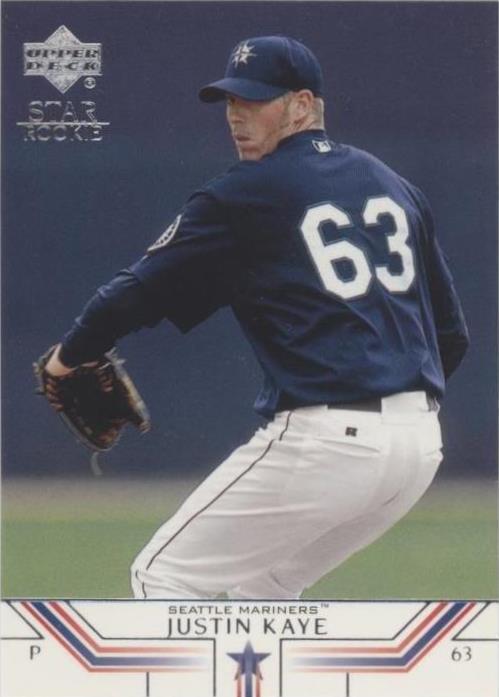 2002 Upper Deck - Star Rookie Justin Kaye #49 for sale online | eBay