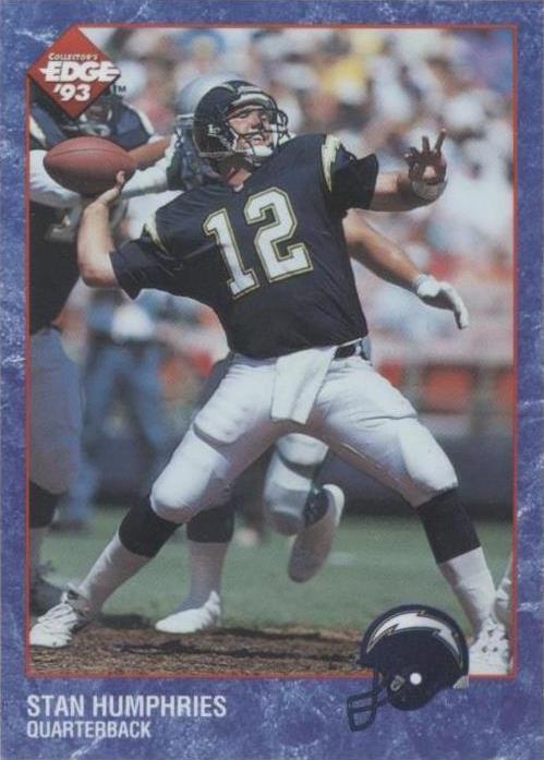 1993 Collector's Edge - Stan Humphries #275 for sale online | eBay