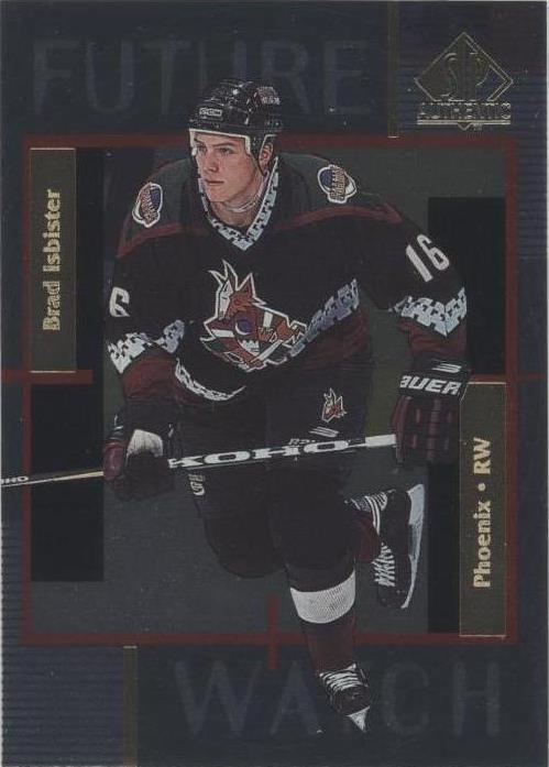 1997-98 SP Authentic - Future Watch Brad Isbister #189 for sale online ...