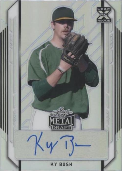 2021 Leaf Metal Draft - #BA-KB1 Ky Bush (AU, RC) for sale online | eBay