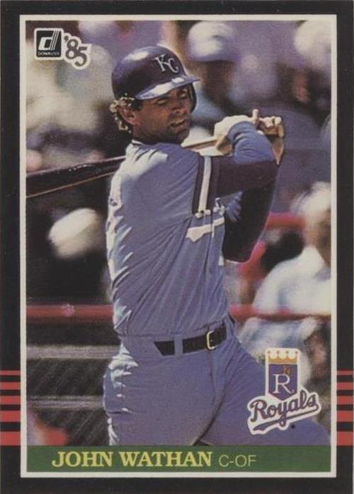 1985 Donruss - John Wathan #466 for sale online | eBay