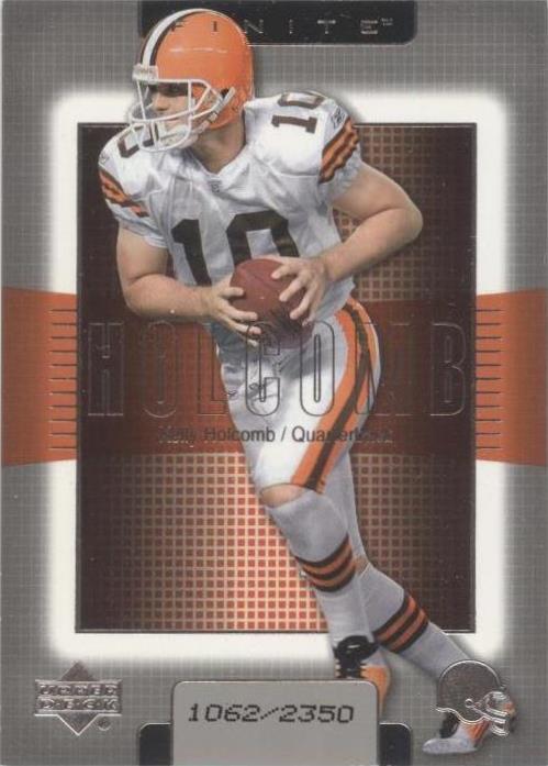 2003 Upper Deck Finite - #99 Kelly Holcomb /2350 for sale online | eBay