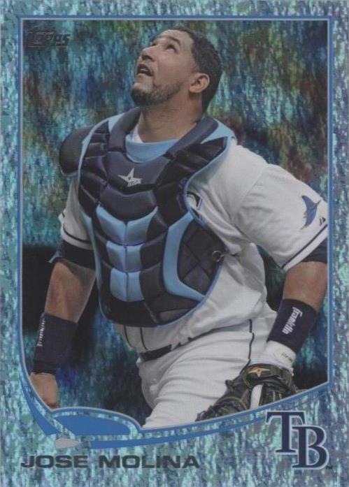 2013 Topps - Jose Molina #492 Sapphire Blue /25 for sale online | eBay