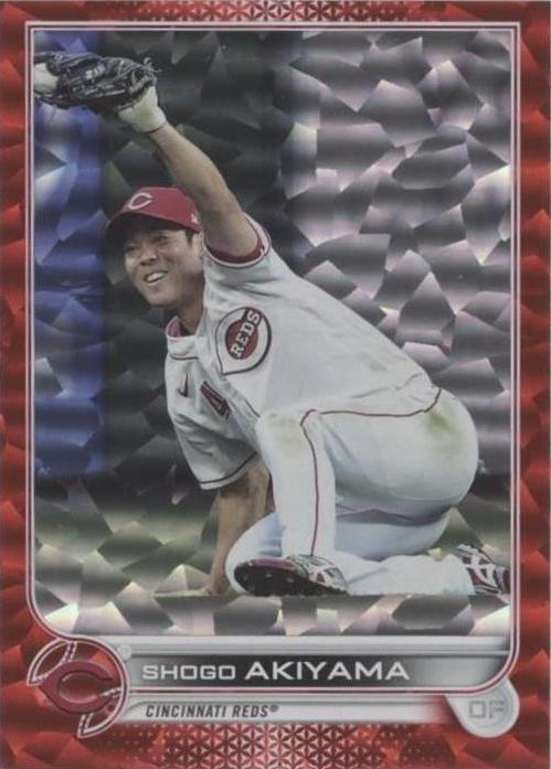 2022 Topps Series 2 - Shogo Akiyama #549 Red Foilboard /199 for sale ...