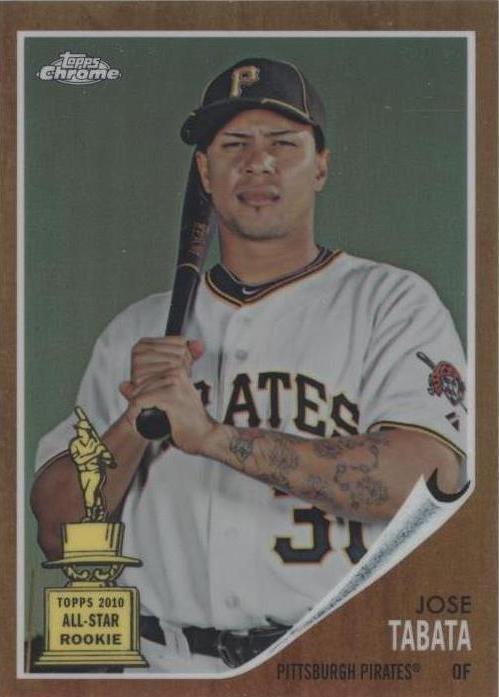 2011 Topps Heritage - Chrome Jose Tabata #C132 Refractor /562 for sale ...