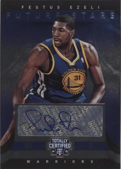 2014-15 Panini Totally Certified - Future Stars Signatures Festus Ezeli ...