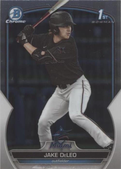 2023 Bowman Draft - Chrome Jake Deleo #BDC-158 (RC) for sale online | eBay