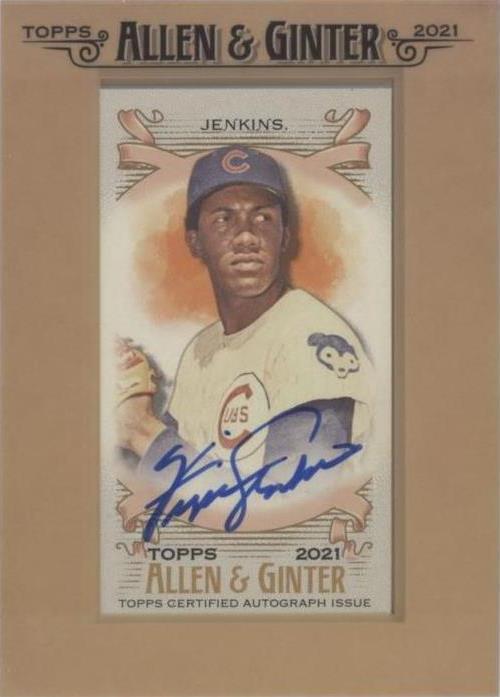 2021 Topps Allen & Ginter's - Framed Mini Autographs #FMA-FJ Fergie ...
