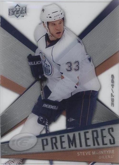 2008-09 Upper Deck Ice - Ice Premieres Level 2 #164 Steve MacIntyre ...