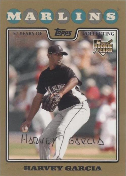 2008 Topps - Harvey Garcia #492 Gold Border /2008 for sale online | eBay