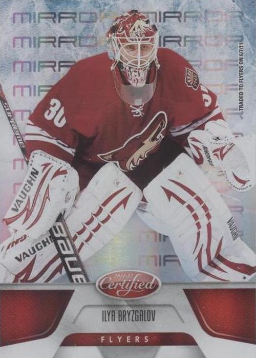 2011-12 Panini Certified - Ilya Bryzgalov #106 Mirror Red /199 for sale ...