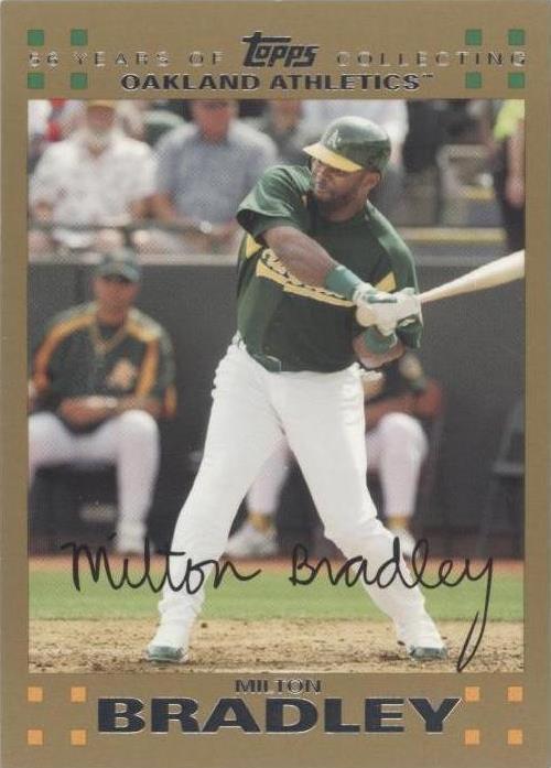 2007 Topps - Milton Bradley #393 Gold /2007 for sale online | eBay