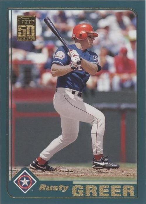2001 Topps - Rusty Greer #215 for sale online | eBay