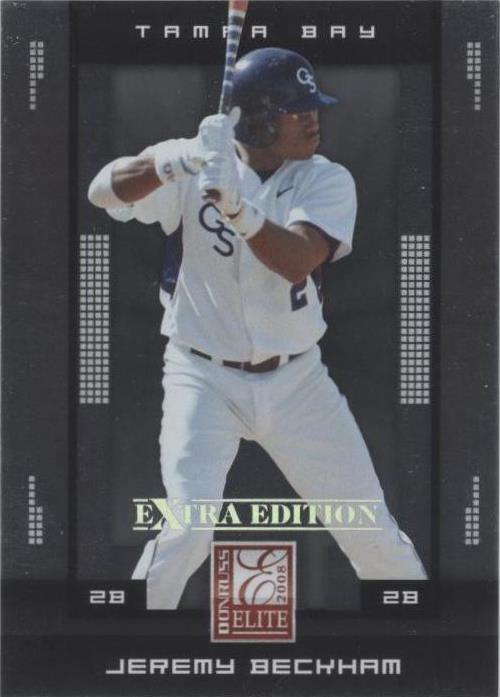2008 Donruss Elite Extra Edition - Jeremy Beckham #45 (RC) for sale ...