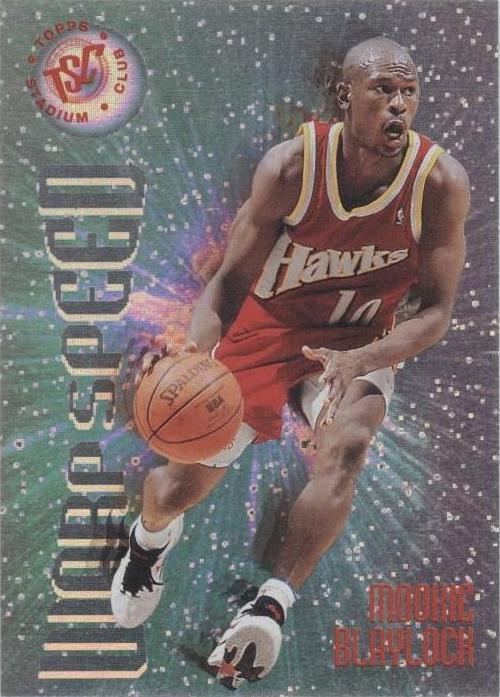 1995-96 Topps Stadium Club - Warp Speed Mookie Blaylock #WS5 for sale ...