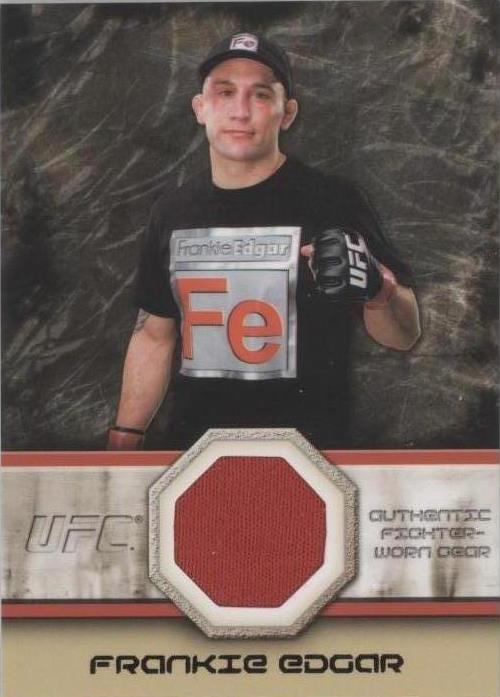 2011 Topps UFC Moment of Truth - Fighter Gear Relic Onyx #FG-FE Frankie ...