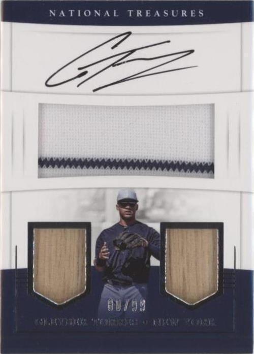 2017 Panini National Treasures - Player's Collection Signatures Gleyber ...