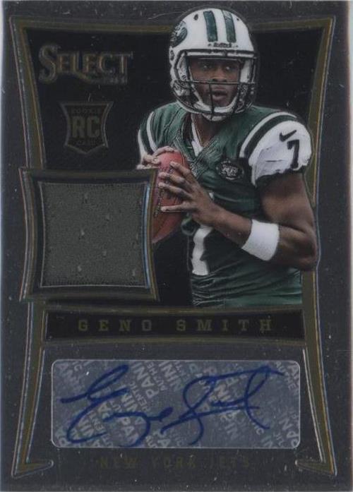 2013 Panini Select - Rookie Jersey Autographs #190 Geno Smith /399 (AU ...