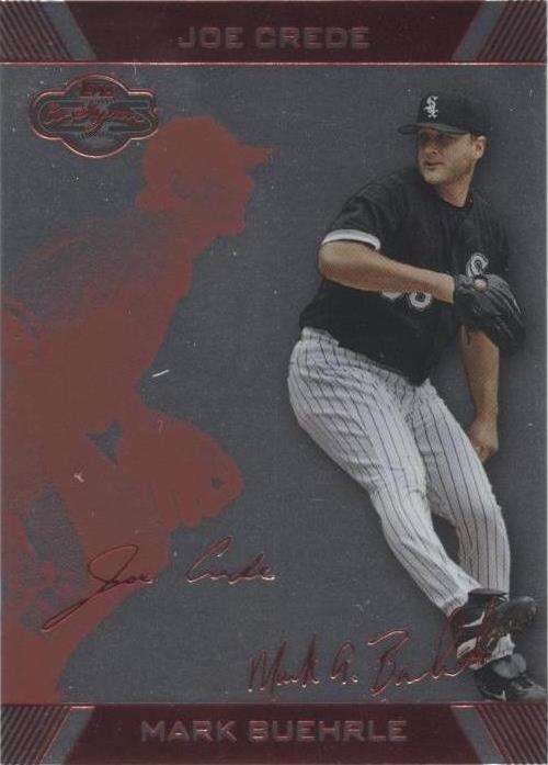 2007 Topps Co-Signers - Silver Red #83 Mark Buehrle, Joe Crede /199 for ...