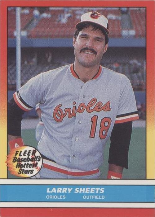 1988 Fleer Baseball's Hottest Stars - Larry Sheets #37 for sale online ...