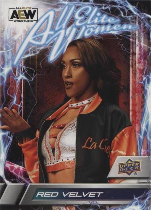 2023 Upper Deck AEW All Elite Wrestling - All Elite Women Red Velvet #AEW-15 for sale online | eBay