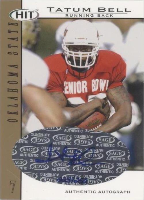 2004 SAGE Hit - Autographs Gold #A27 Tatum Bell /250 (AU, RC) for sale ...