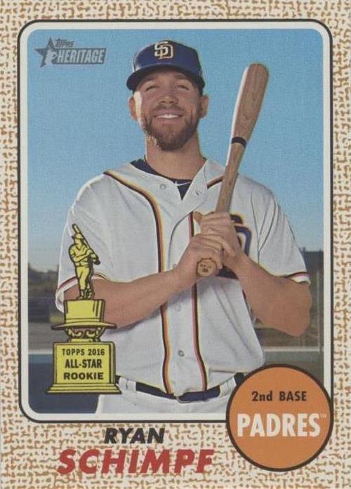 2017 Topps Heritage - Ryan Schimpf #24 (RC) for sale online | eBay