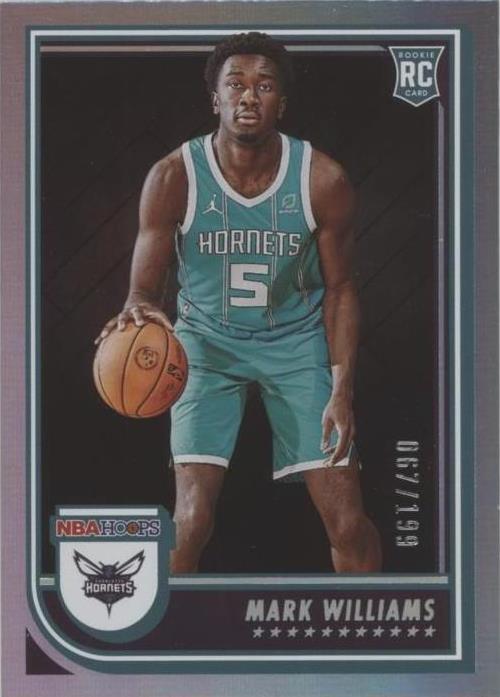 2022-23 Panini NBA Hoops - Rookies Silver #245 Mark Williams /199 (RC ...