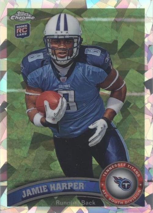 2011 Topps Chrome - Crystal Atomic Refractor #181 Jamie Harper /139 (RC ...