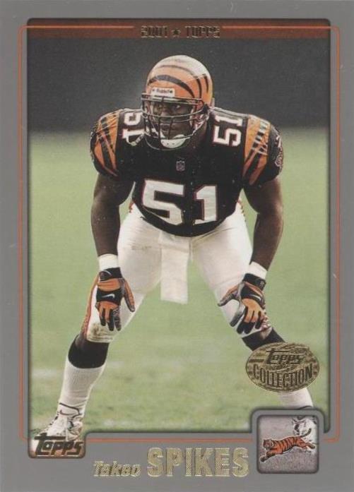 2001 Topps - Topps Collection #291 Takeo Spikes for sale online | eBay