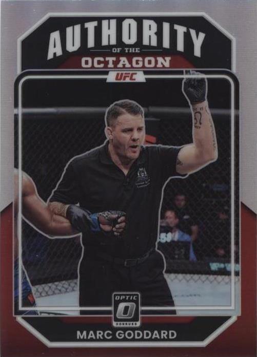 2023 Panini Donruss Optic UFC - Authority of the Octagon Marc Goddard ...