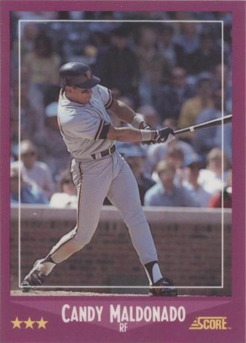 1988 Score - Candy Maldonado #54 High Gloss for sale online | eBay